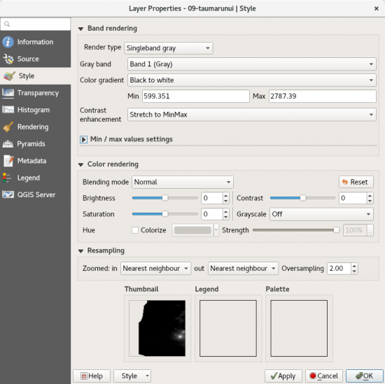 Export Heightmaps From Qgis By Screenshot
